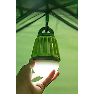 Stansport 2 in 1 Lantern Bug Zapper, Green
