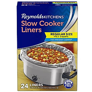 Reynolds Slow Cooker Liners, 24 Pack