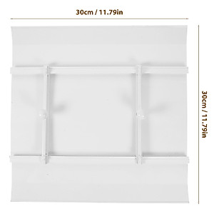 1pc Air Conditioner Windshield Anti Blowing Board Air Deflector Air-conditioner Air Cover Indoor Air Conditioner Deflector Air Conditioner Accessory Air-conditioner Windshield