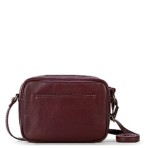 The Sak Womens De Young Leather Camera Bag, Cabernet, One Size US