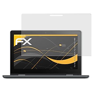 atFoliX Screen Protector compatible with Asus Chromebook Flip C214 C214MA Screen Protection Film, anti-reflective and shock-absorbing FX Protector Film (2X)