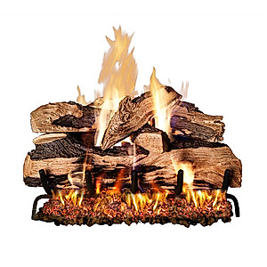 RealFyre Peterson 18" Split Oak Designer Plus Gas Logs Only No Burner