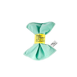 Baby Paper Original Crinkle Sensory Toy | Triangle, Yellow, Blue 3-Pack | Bright Colors, Washable, and Non-Toxic Crinkle Paper for Babies | Perfect Bow Gift Topper Reusable as a Crinkle Toy