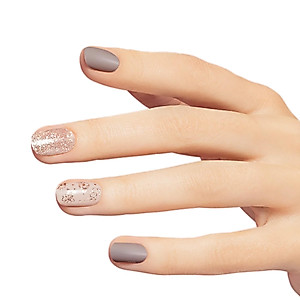 Dashing Diva Gloss Nail Strips Lavendar Dreams | UV Free, Chip Resistant, Long Lasting Gel Nail Stickers | Contains 32 Nail Wraps, 1 Prep Pad, 1 Nail File