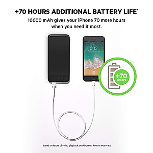 Belkin Boost Charge Power Bank 10K with Lightning Connector.