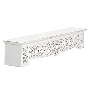 Habitat Fetco Morris White 30-in. Ledge Shelf