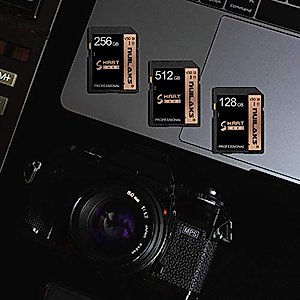 512GB SD Card Memory Card High Speed Security Digital Flash Memory Card Class 10 for Camera,Photographers,Vloggers