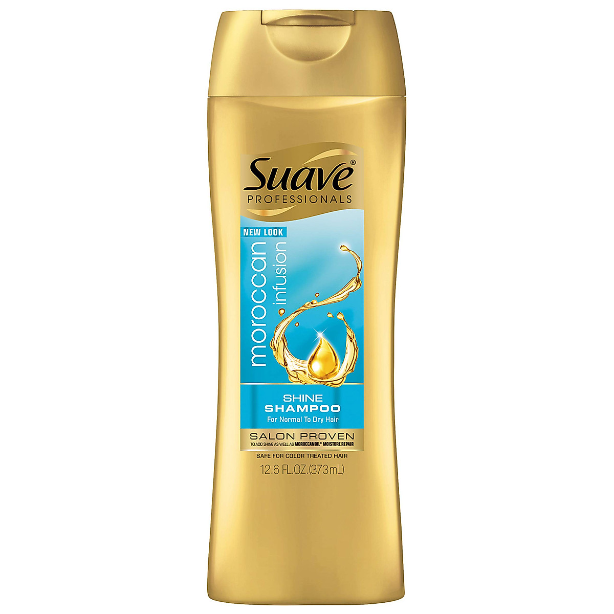 Suave Shine Shampoo and Conditioner Moroccan Infusion with Argan Oil 12.6 oz,12.6 Fl Oz (Pack of 6)