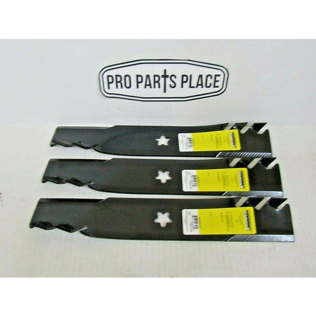 3 REPL XHT HD Mulching Blades for Husqvarna 539-112078 539112078 EZ-Series c
