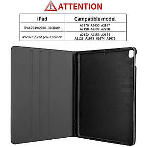 Butterfly Gnome Case for iPad 7th And iPad 8th And iPad 9th Gen [10.2 Inch],iPad Air 3rd 10.5''(2019),iPad Pro 2nd 10.5''(2017) with Pencil Holder, Protective Case with Soft TPU Back, Auto Sleep/Wake