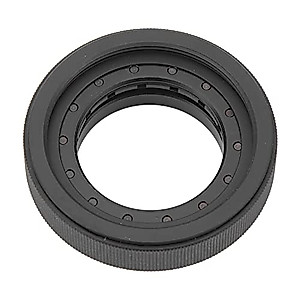 Adjustable Iris Aperture Lens Portable and Highly Stable Camera Lens for Camera Microscope, Easy to Operate with Aluminum Alloy Material