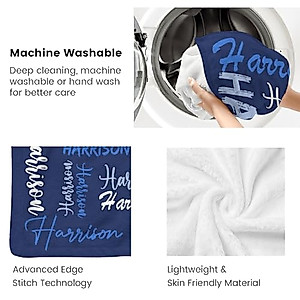 Dr.TOUGH Personalized Blankets for Kids Adults Personalized Name Blankets Personalized Kids Boys Girls Custom Blanket with Name
