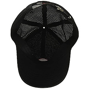 Chef Works unisex adult Logo Cool Vent Baseball Cap, Black, One Size US