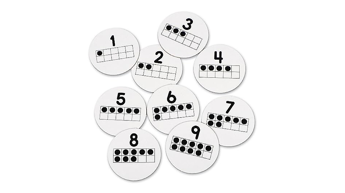 10 on the Spot Ten Frame Game - Fun Math for Kids