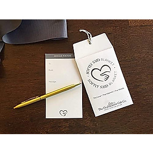 Sentimental Gift for Dad On Father's Day Christmas, Birthday- with Love Dad Softly Said Blanket