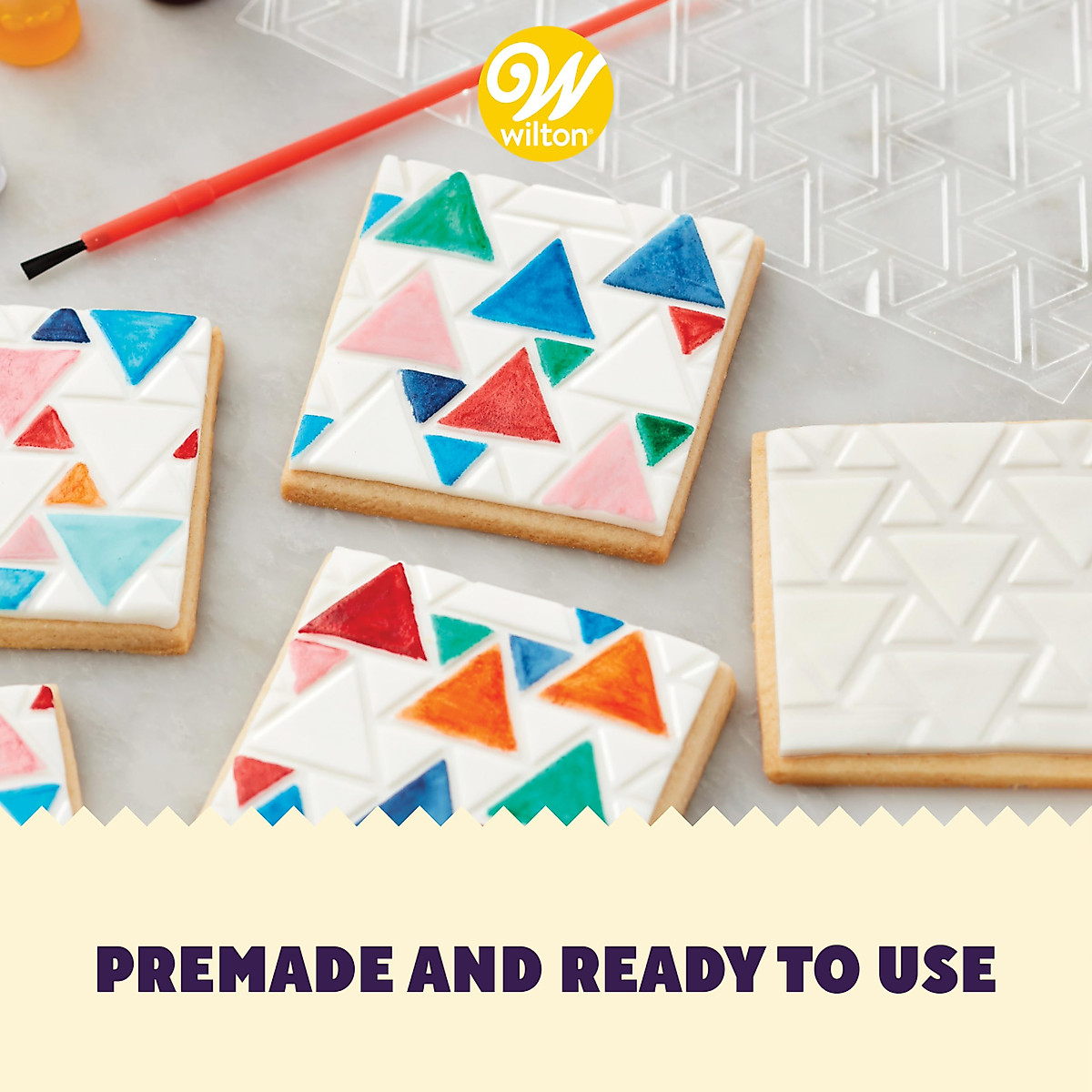 Wilton White Vanilla Decorator Preferred Fondant Pack 4.4 oz. (Packaging May Vary)