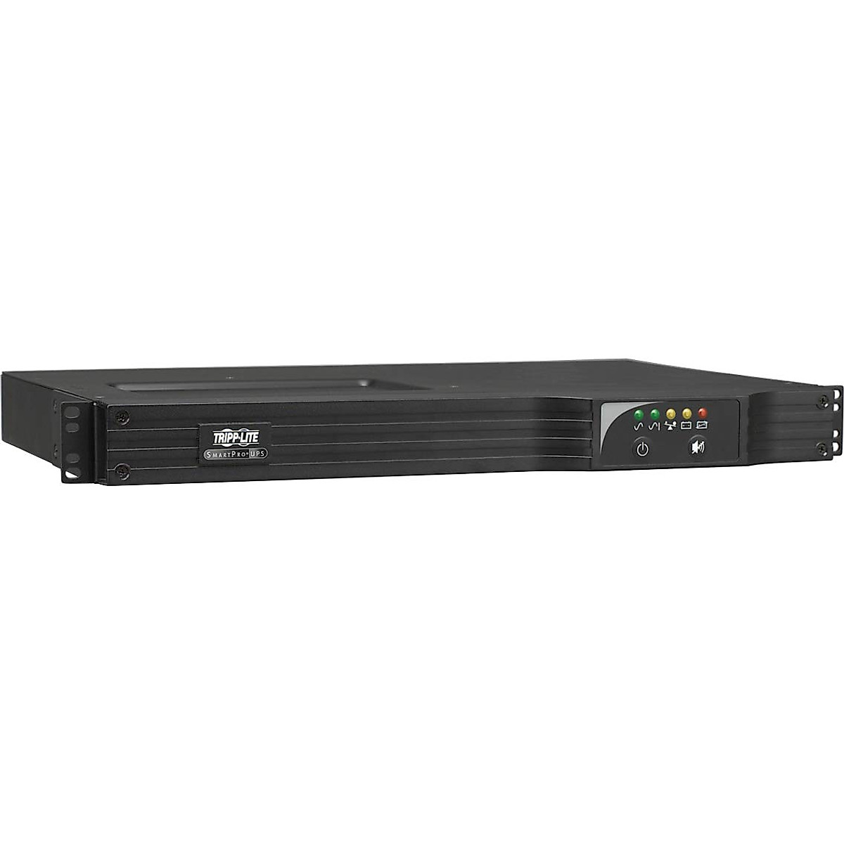 Tripp Lite SMART500RT1U UPS Smart 500VA 300W Rackmount AVR 120V USB DB9 SNMP 1URM - UPS (Rack-mountable) - AC 120 V - 300 Watt - 500 VA - Output connectors: 7-1U - Black