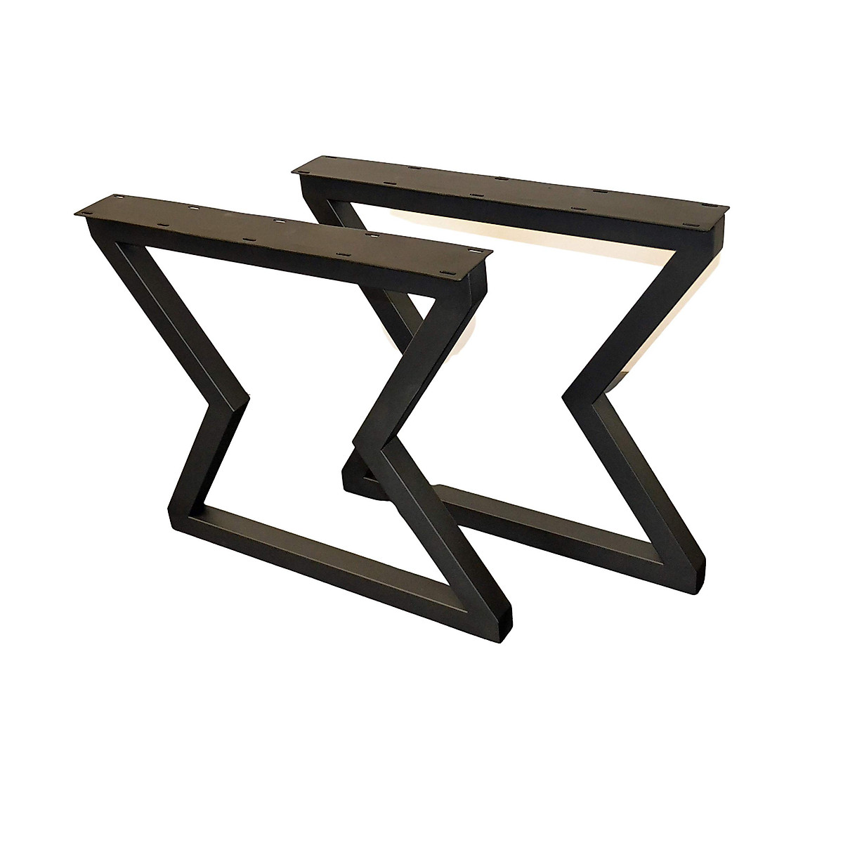 Metal Table Legs, Hourglass Style - Any Size and Color