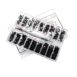 POPETPOP 18 Screw Lapdesk Kit Laptop Stand Computer Laptops Miniature Carbon Small Laptop 2cm Specification Flat Countersunk Head Short Hair Combination
