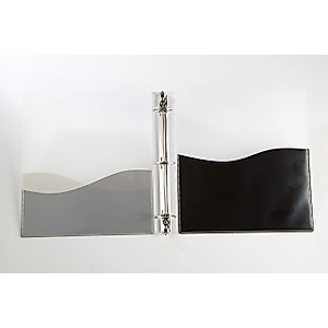 Filexec Products 1-Inch Wave, Ring Binder - Pack of 4 (50387-6447)