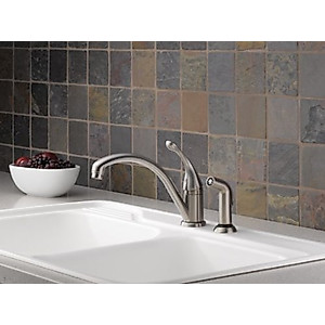 DELTA FAUCET 441-SS-DST, 3.00 x 12.80 x 21.80 inches, Stainless