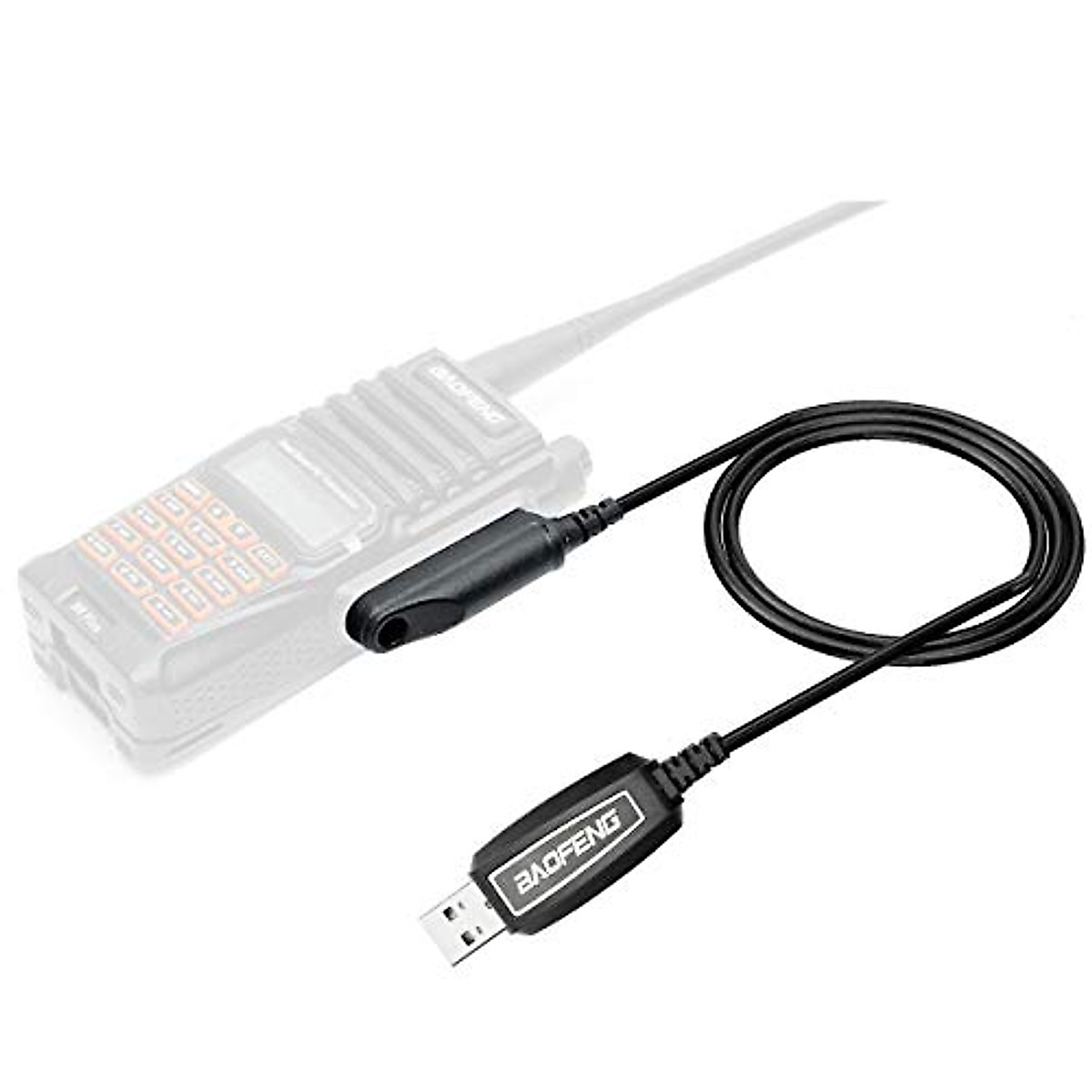 Original Baofeng USB Programming Cable PL2303 Chip Drive Free Win11 for BaoFeng Waterproof Two Way Radio UV-9R Plus (Including UV-9RPRO UV-9G GT-3WP UV-XR and Many More) USA Warranty Gmrs Radio