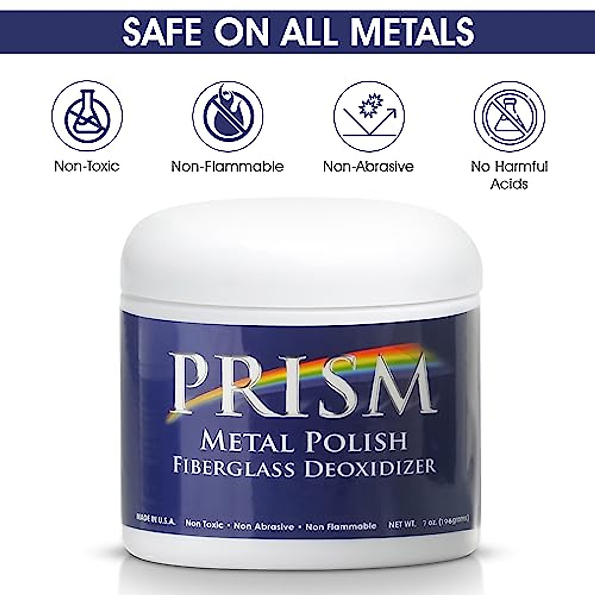 Prism Polish Metal Polish - 7 oz. Jar
