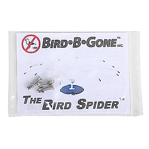Bird B Gone BSBB-SB Repeller 360 Bird Repellent Base, White