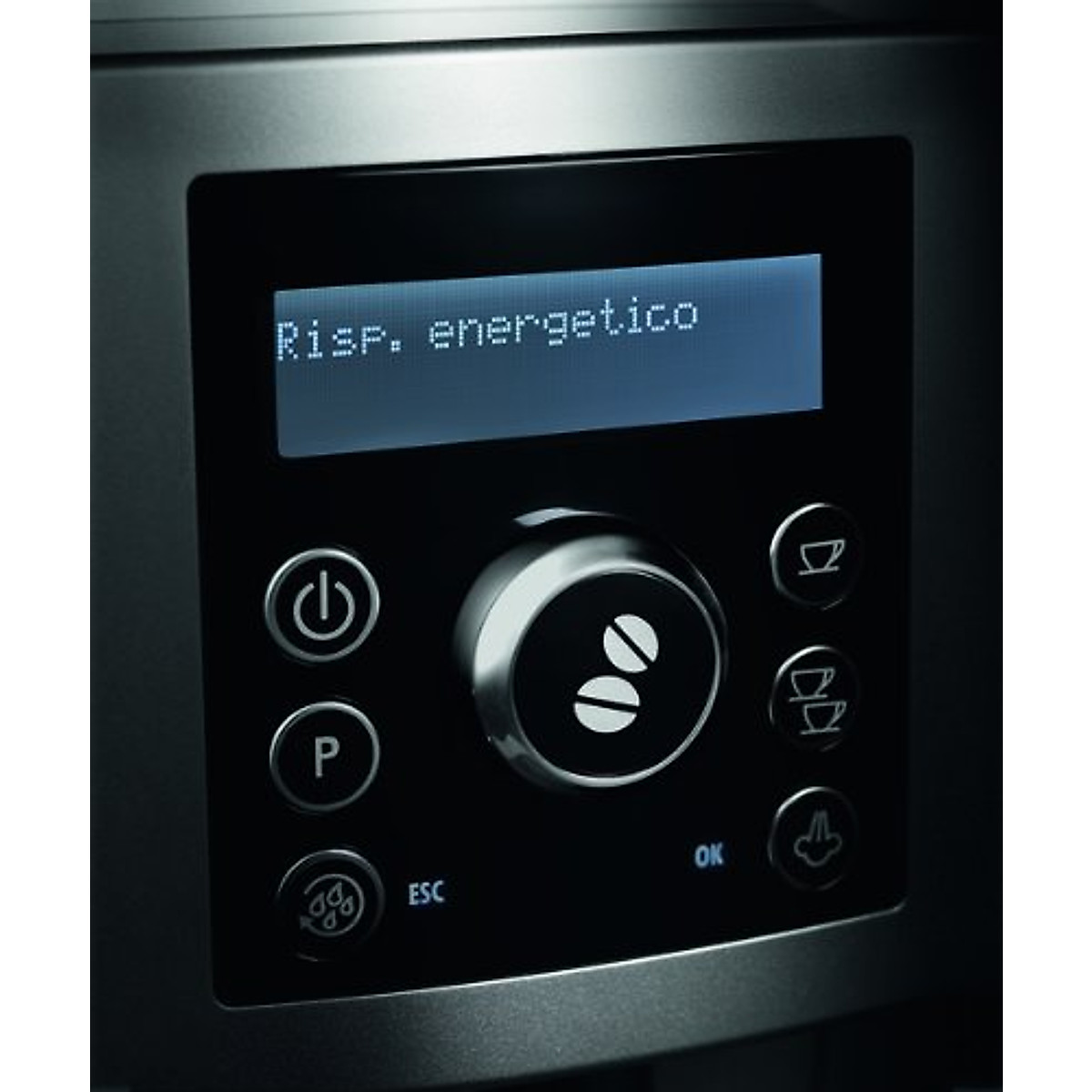 DeLonghi Compact Automatic Cappuccino, Latte and Espresso Machine, Silver