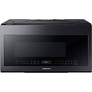 Samsung Black Stainless Steel Over-The-Range Microwave