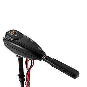 LIYUANJUN 24V Electric Trolling Motor, 85LB 1.6HP Inflatable Fishing Boat Motor Marine Engine, Outboard Motor Saltwater Transom for Outdoor Adventure Aquaculture, Propeller Trolling Brush Motor