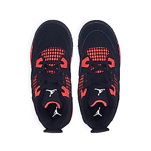 Jordan Toddler Air 4 Retro TD BQ7670 016 Red Thunder - Size 7C