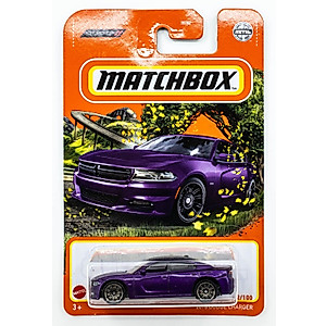 Matchbox 2018 Dodge Charger 52/100 (Purple)