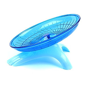 Alfie Pet - Rudy Exercise Running Wheel for Mouse, Chinchilla, Rat, Gerbil and Dwarf Hamster - Color: Blue