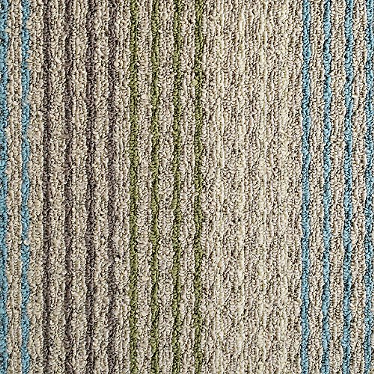 iCustomRug Multi Colored Loop Pile Berber Carpet Non Skid Utility Rug 4ft0in x 6ft0in (4' x 6') Sand Beige