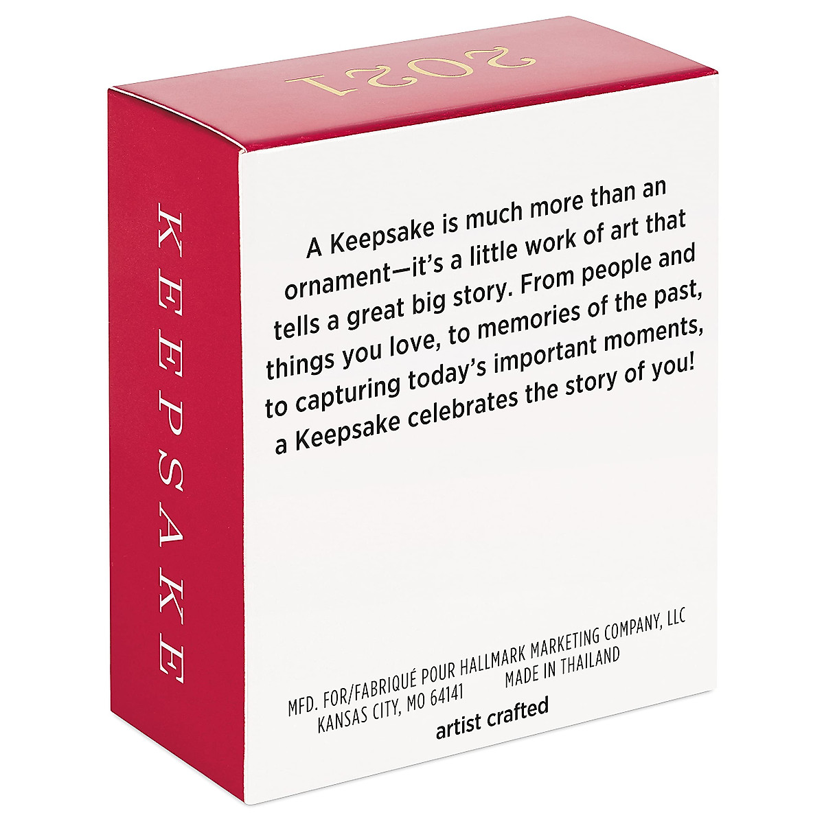 Hallmark Keepsake 0.875" Miniature Christmas Ornament 2021, Fisher-Price Rock-a-Stack Toy, Mini