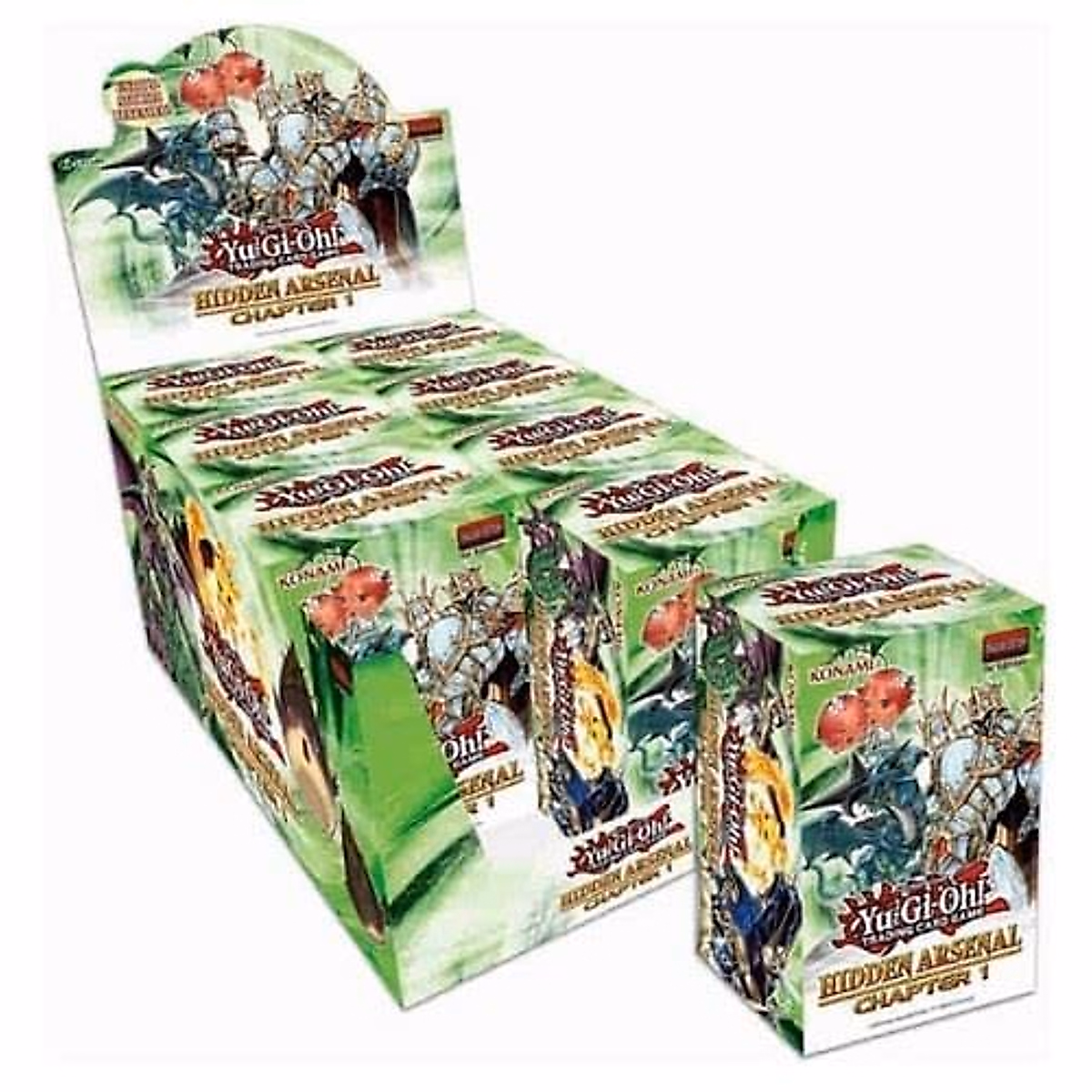 Yugioh Singles Hidden Arsenal Chapter 1 Display Booster Box - Includes 8 Mini Boxes!