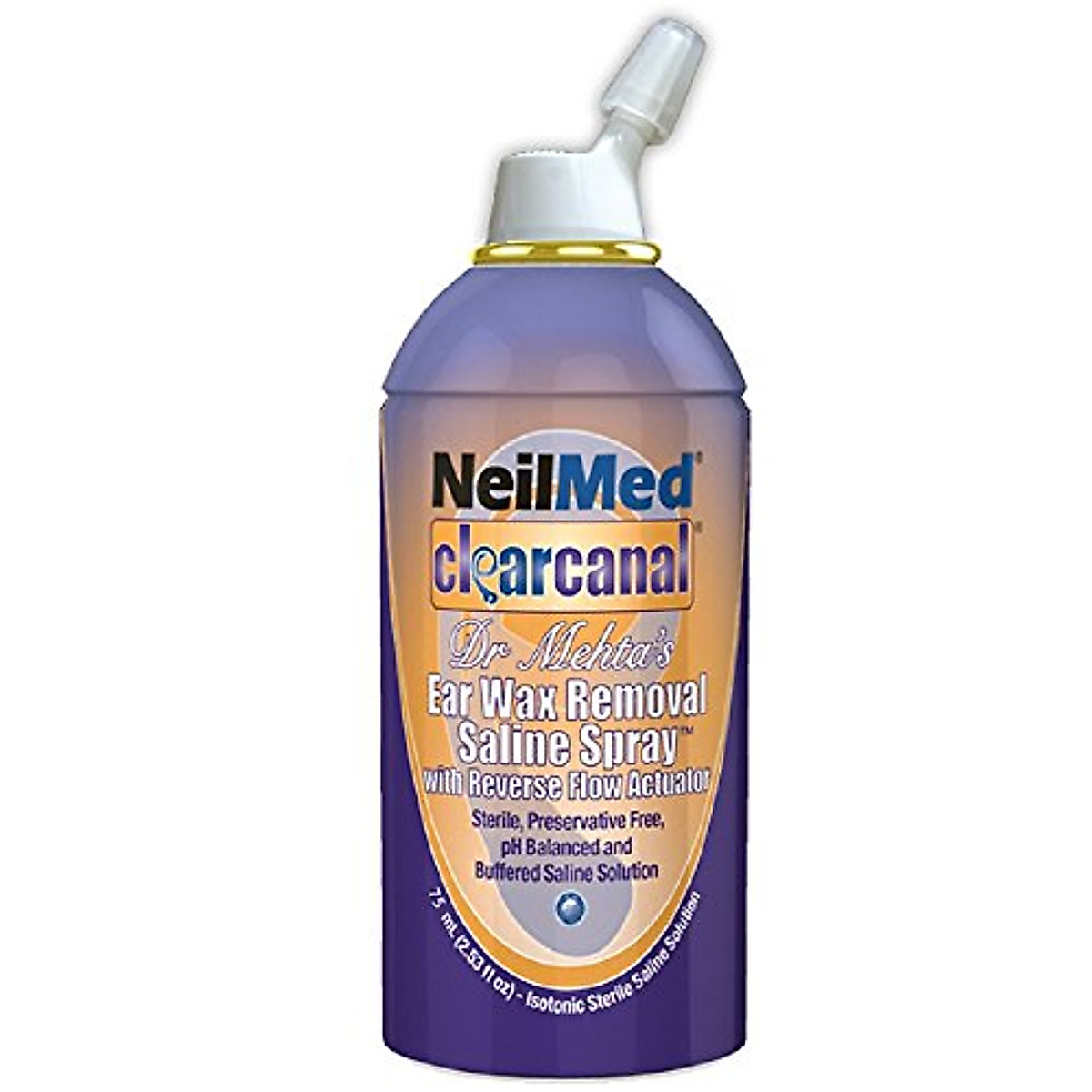 NeilMed Clearcanal Ear Wax Removal Complete Kit 2.5oz (75mL)