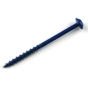 Kreg Blue-Kote #8 Screw x 2-1/2" Coarse Washer-Head Outdoor Use (250)