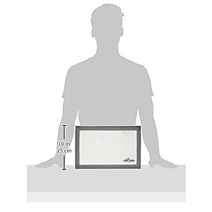 Fox Run Non-Stick Baking Mat, Silicone, 14.25-Inch x 9.25-Inch