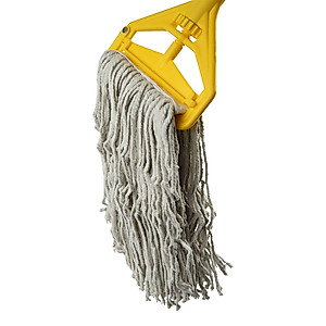 Boardwalk BWKCM02024S #24 Banded Cotton Mop Heads - White (12/Carton)