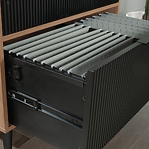 Sauder Ambleside Lateral File, Serene Walnut Finish