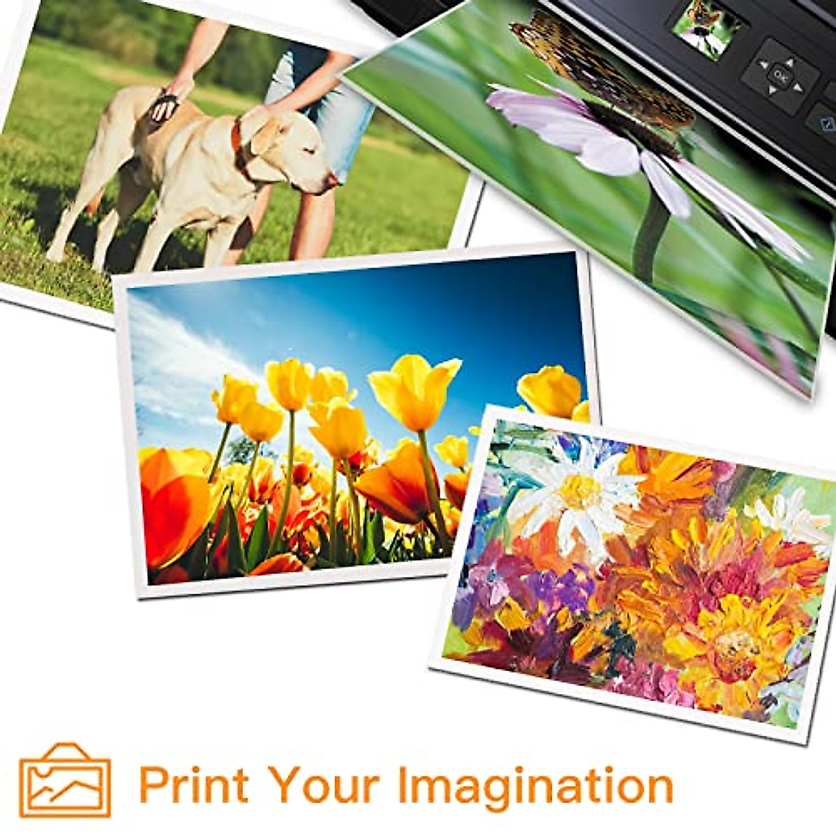 Run Star Remanufactured 126 Ink Cartridge Replacement for Epson 126 T126 use for Workforce 435 520 545 635 645 WF-3520 WF-3530 WF-3540 WF-7010 WF-7510 WF-7520 Stylus NX430 Printer, 5 Pack