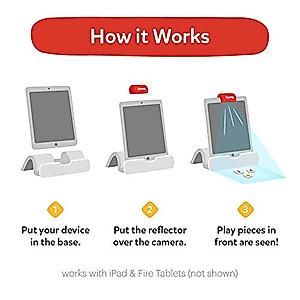 Osmo - Genius Starter Kit for iPad (New Version) + Osmo iPad Case Bundle - Problem Solving & Creativity (Ages 6-10) (OSMO iPad Base Included)