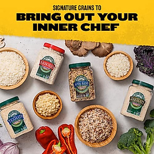 RiceSelect Jasmati Rice, Long-Grain Jasmine Rice, Premium Gluten Free Rice, Non-GMO, 32 Ounce Jar