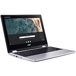 Acer 11.6" Touchscreen Convertible Spin 311 Chromebook Laptop, 32GB Storage, Silver (CP311-3H-K23X)