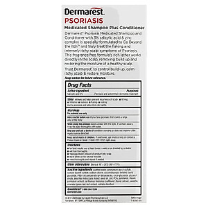 Dermarest Psoriasis Shampoo and Conditioner, 8 Ounces