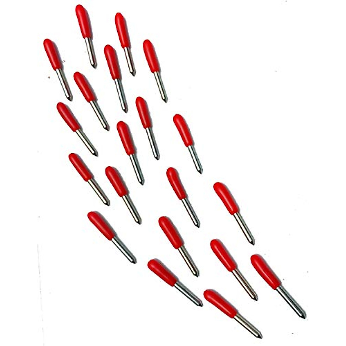 20 Pack - Made in USA - Explore Replacement Blades Compatible Cricut Imagine Explore Air 2 Create Maker 3 Expression 45° Standard Vinyl Fabric Scrapbook Cutting Blades Replacements