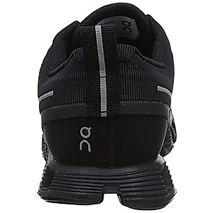 On Women's Cloud 5 Waterproof Sneakers, All Black, 8 Medium US