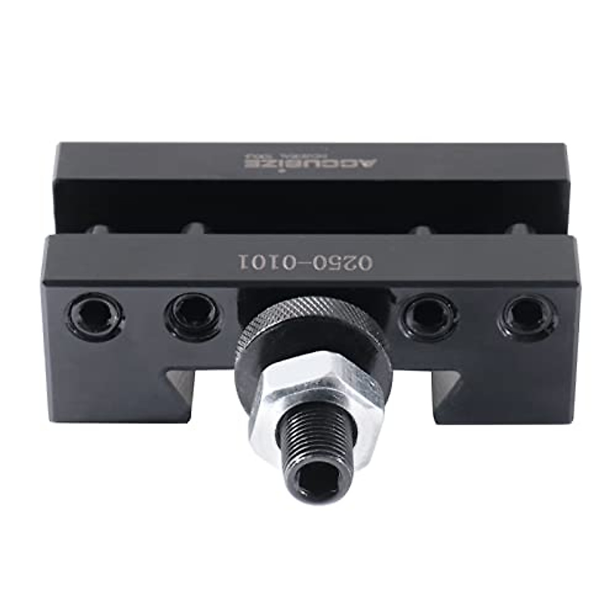 Accusize Industrial Tools Style Axa Turning and Facing Quick Change Tool Post Holder for1/2'' Turning Tools, Style 1, 0250-0101